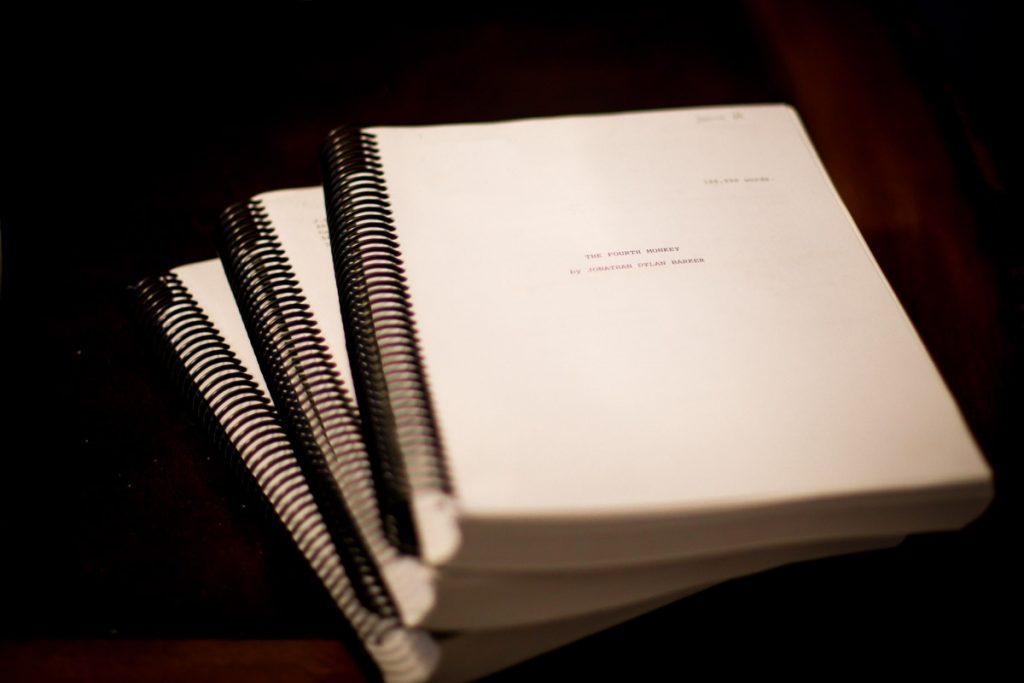 The Fourth Monkey Contest! #4MK - J.D. BARKER